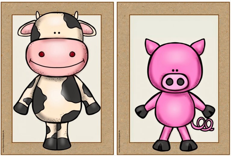 Ideenreise - Blog | Flashcards „farm animals“