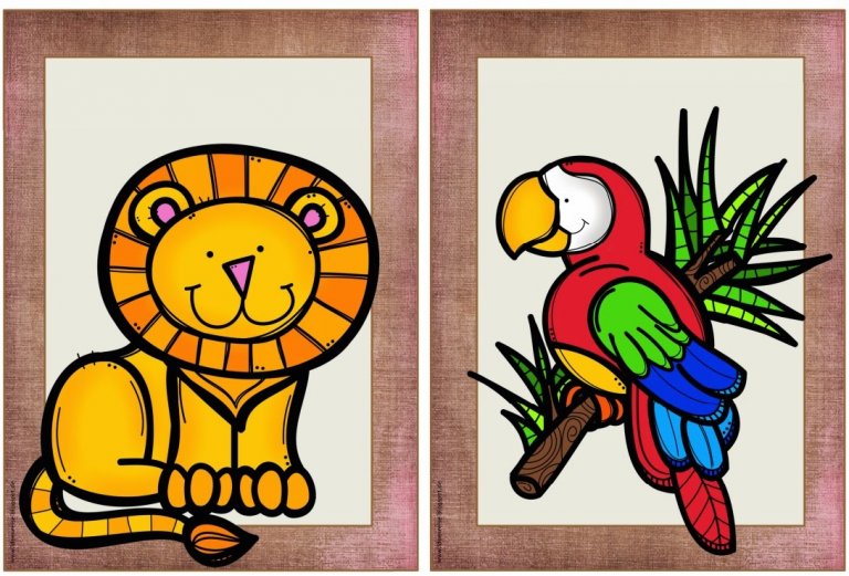 Ideenreise - Blog | Flashcards „Zoo animals“